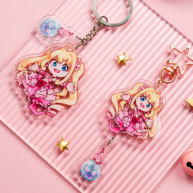 Custom Connection Clear Acrylic Charm – Juno Creative